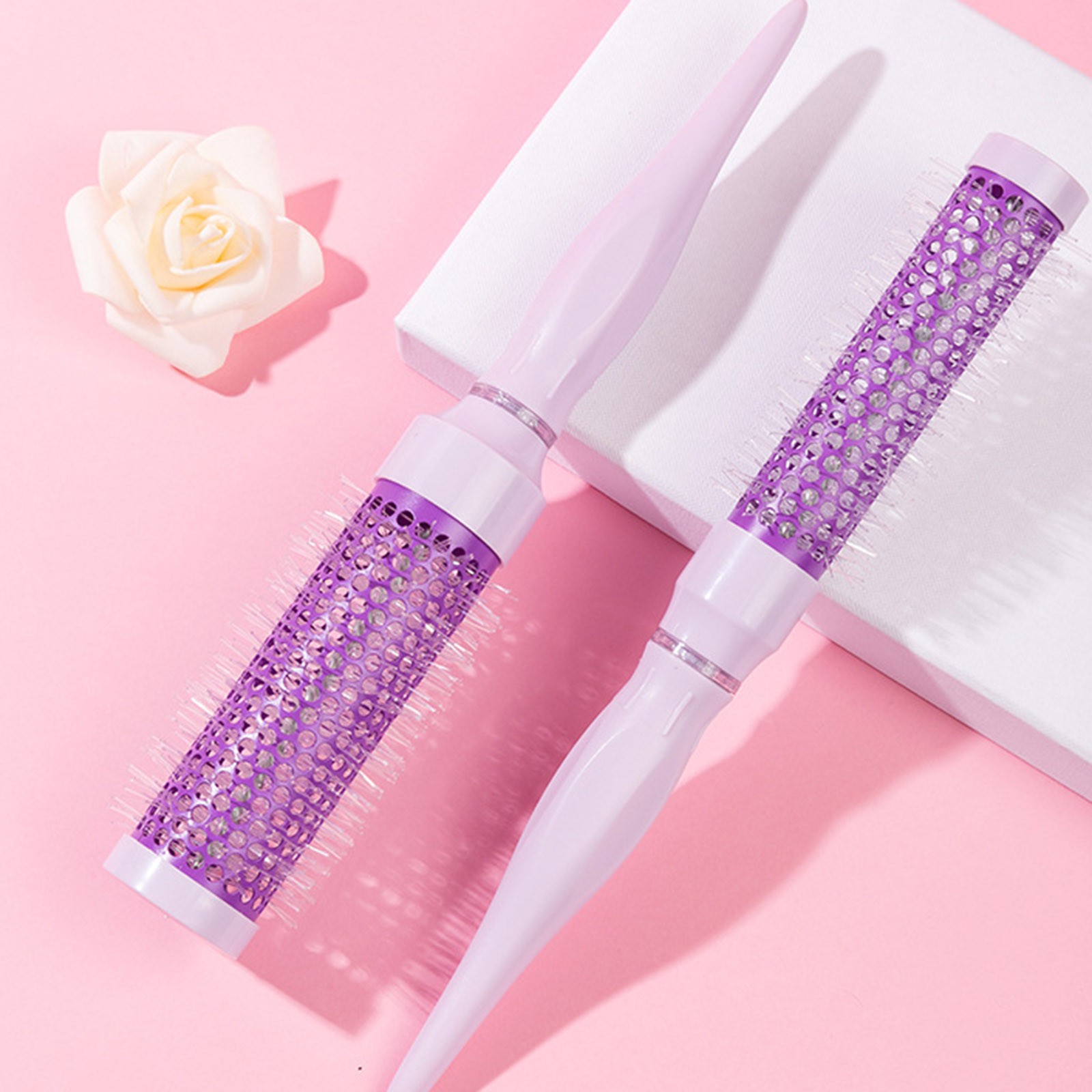 Green Curl Brush Curl With Prongs Define Styling Brush Curl Clumping ...